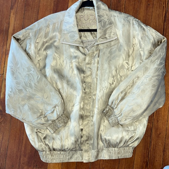 Jackets & Coats | Vintage Silk Jacket | Poshmark
